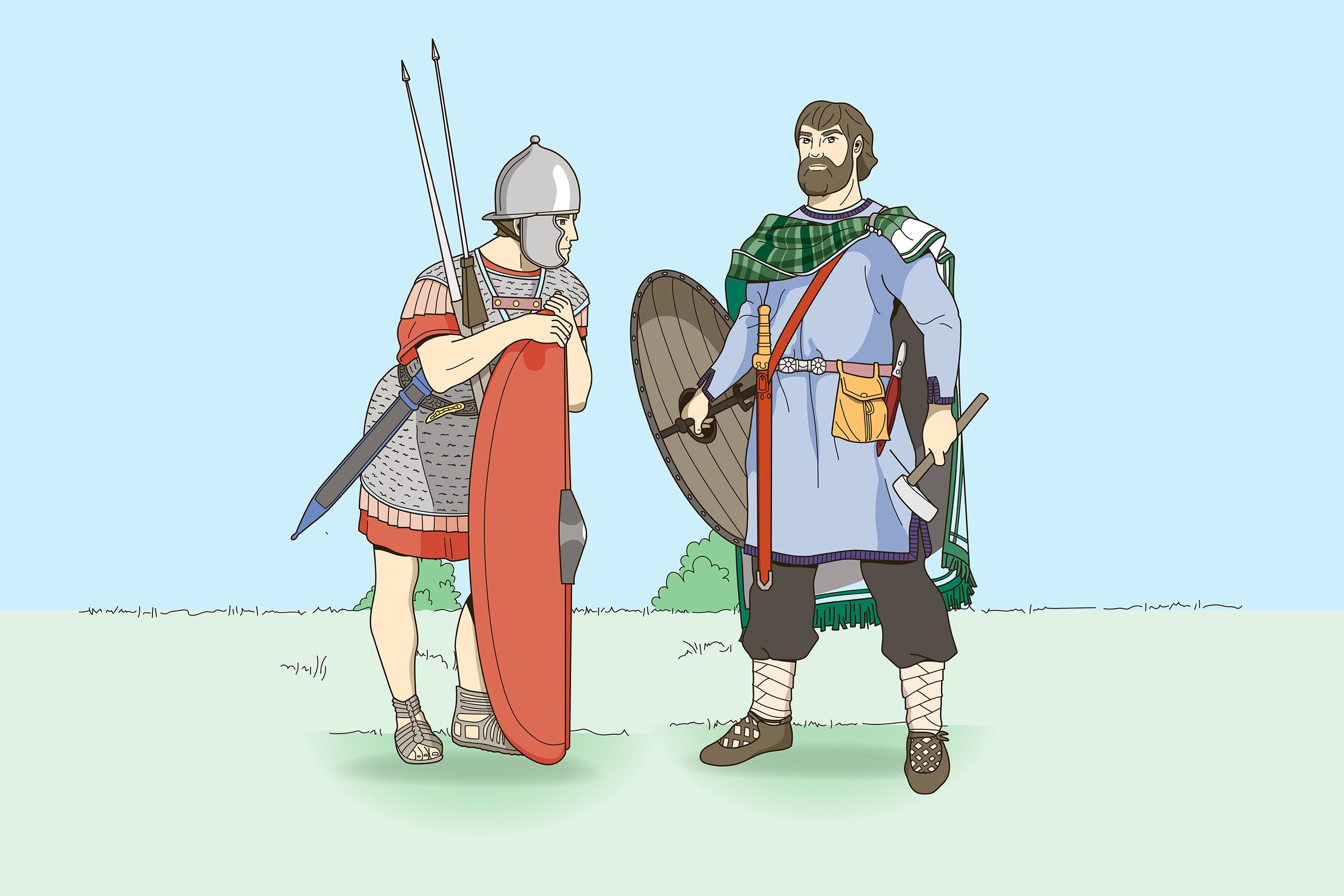 Mysterium Noreia: Wie der Krieg zwischen Römern und Germanen begann