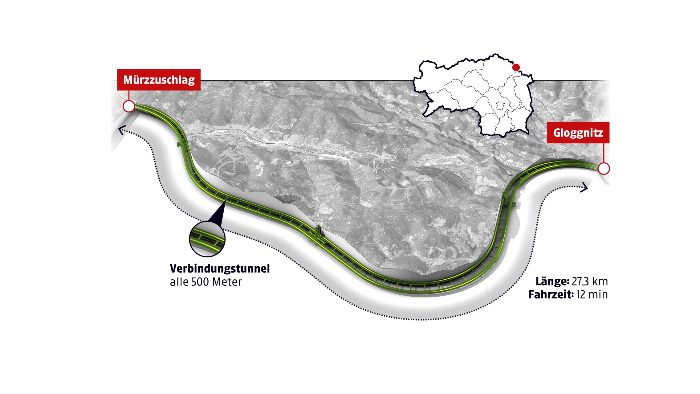 Das Milliarden-Projekt Semmering-Basistunnel im Detail